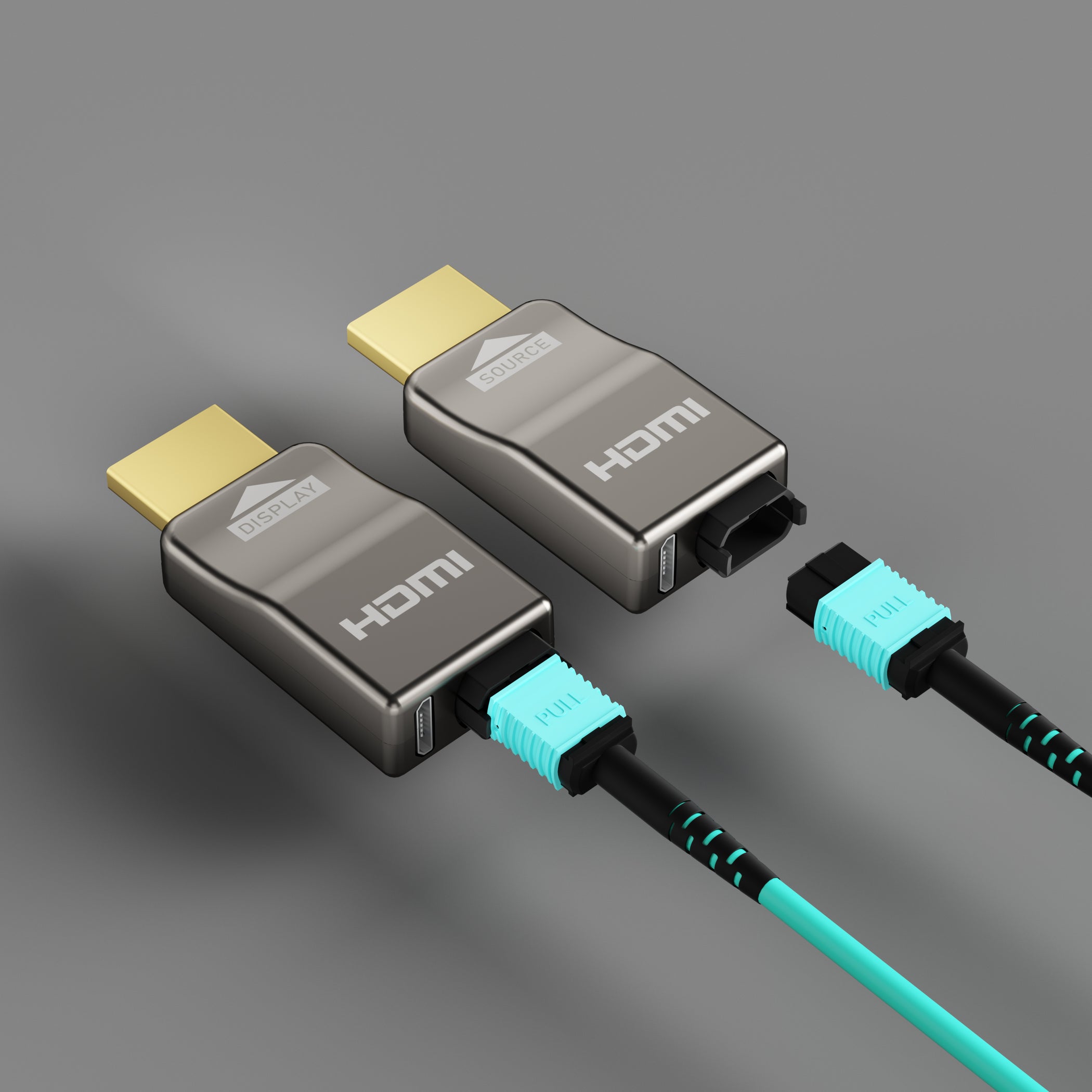 RUIPRO 8K Detachable Pure Fiber Optic HDMI 2.1 Cable, Ultra High Speed